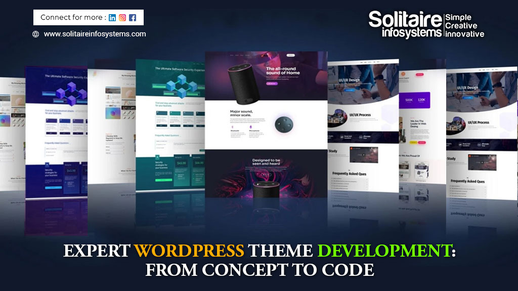 Expert WordPress Theme Development: From Concept to Code - Solitaire Infosystems